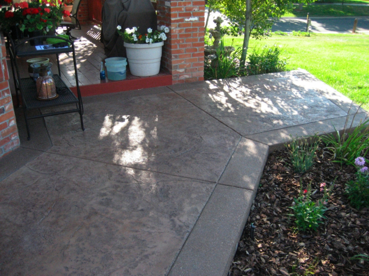 Stamped Concrete Patios | Diehl Concrete | Denver Area